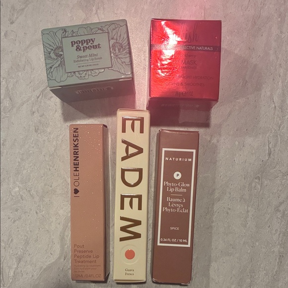 Makeup | Guava Poppy Pout Sweet Mint Lip Balm Set | Poshmark